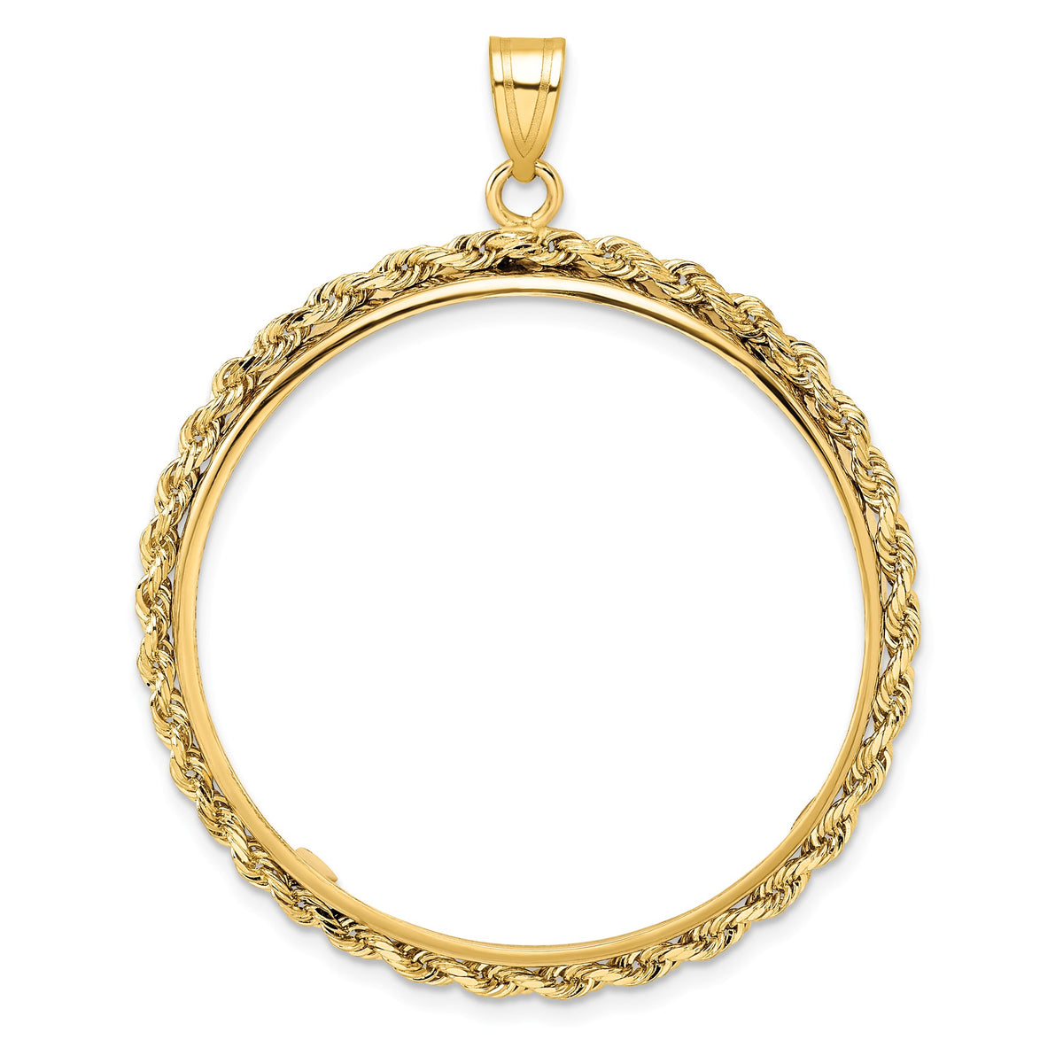 Australian 1 oz Gold Koala $100 Coin Bezel Pendant Prong Set – Gold ...